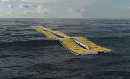 Lo último en energía undimotriz: una espiral flotante que surfea las ...